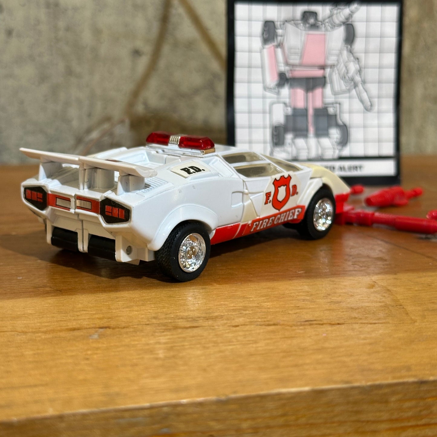 Red Alert Complete G1 Vintage 80’s Transformers Hasbro Robot Action Fi ...